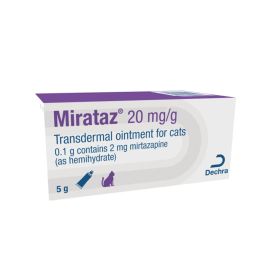 Mirataz Mirtazapine 20mg/ml 5g For Cats