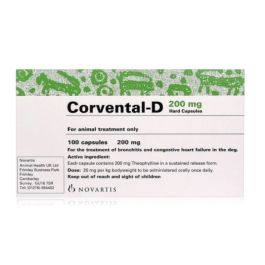 Corvental D 200 mg Hard Capsules 1x100